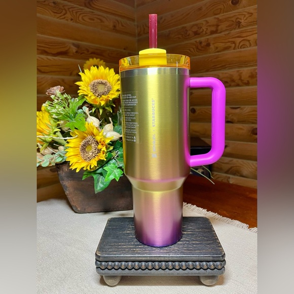 Stanley | Dining | Stanley Starbucks Summer Sunset Gradient 4oz Tumbler ...